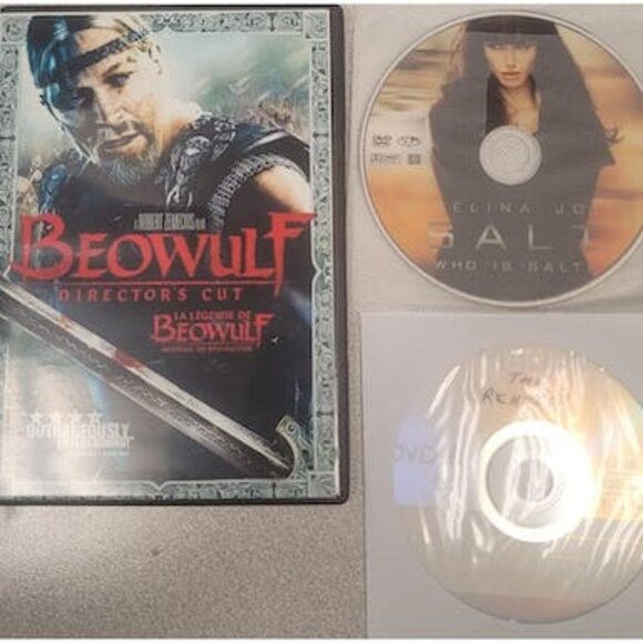 Media | Action Dvd Triple Play Beowulf Salt The Reunion | Poshmark